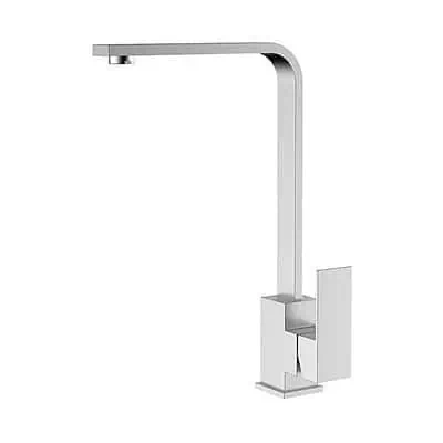 SUS304 stainless steel square kitchen faucet | K132 03 - Lanerdi