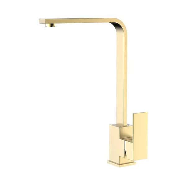 SUS304 stainless steel square kitchen faucet | K132 03 - Lanerdi