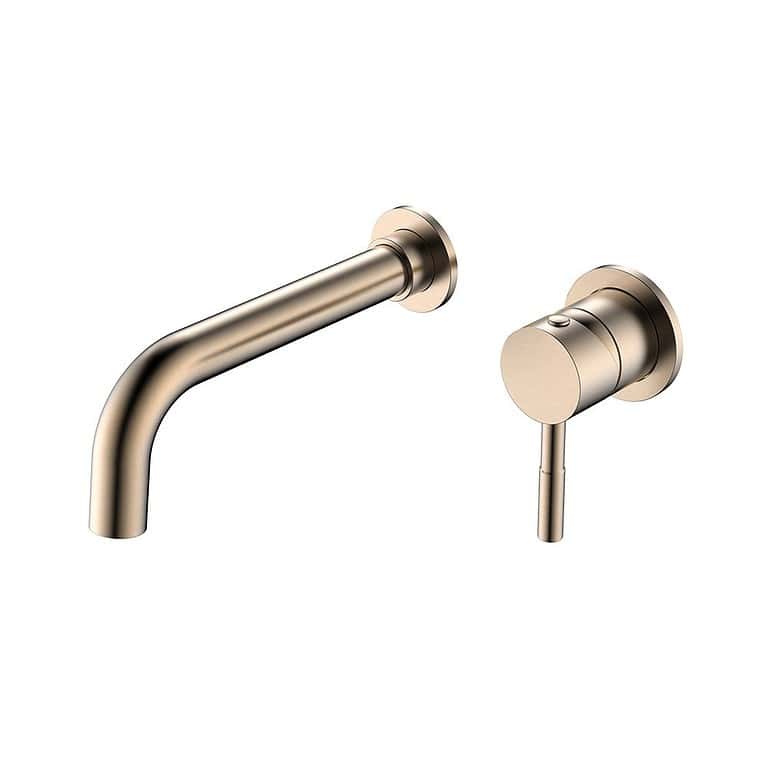 Stainless Steel Wall-Mounted Bathroom Mixer Tap | B710 28 - Lanerdi