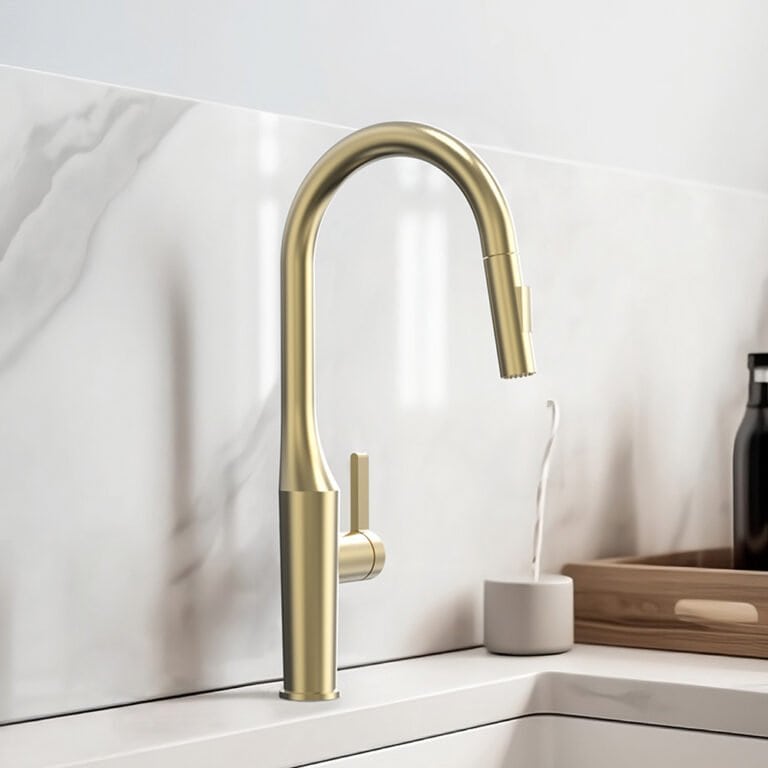 Single Lever Kitchen Sink Mixer Tap With Swivel Spout | K733 01 - Lanerdi