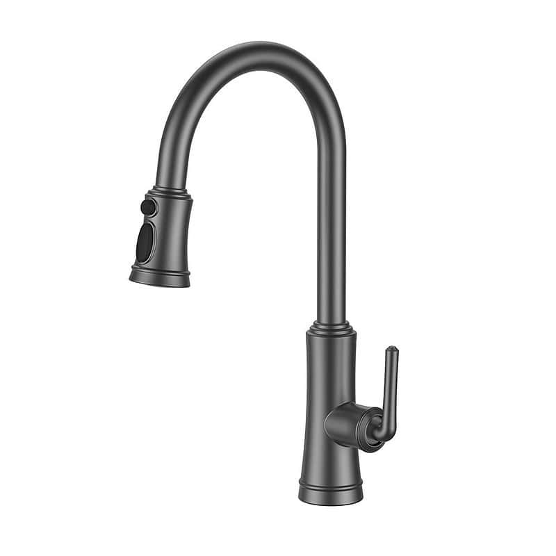 Stainless steel classic retractable sink mixer | K594 01 - Lanerdi