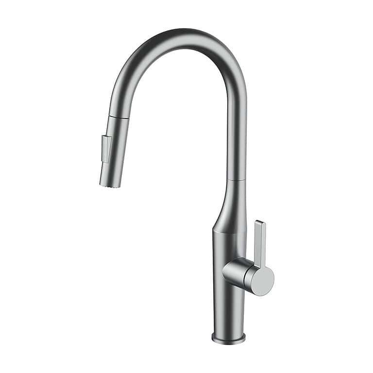 Single Lever Kitchen Sink Mixer Tap With Swivel Spout | K733 01 - Lanerdi