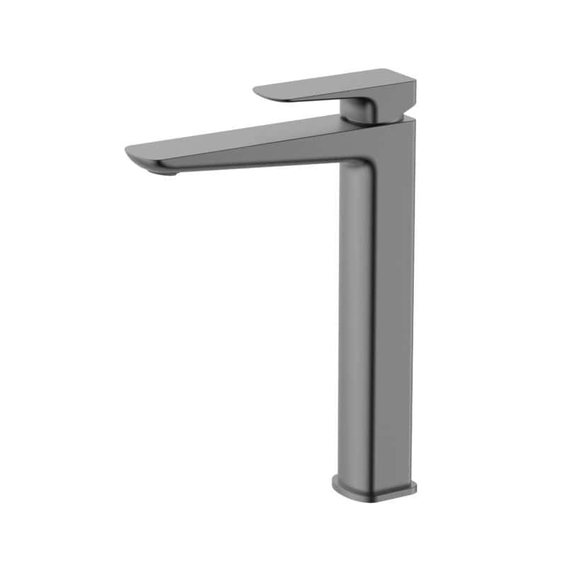 Modern tall bathroom taps with square body | B1007 02 - Lanerdi