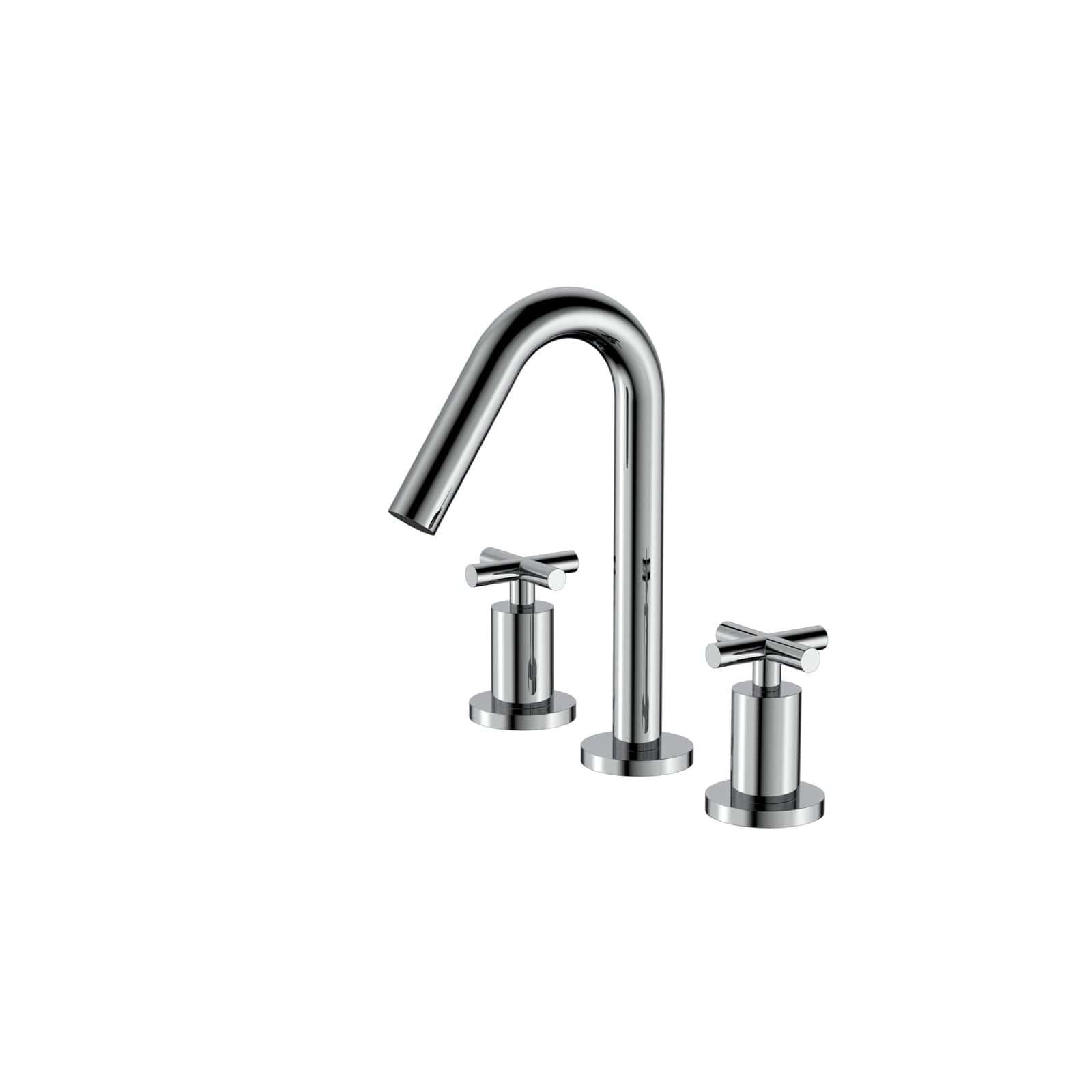 Arc dual cross handle widespread bathroom taps | B662F 04 - Lanerdi